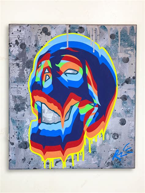 Картина Череп Пикабу