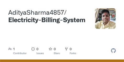 Github Adityasharma Electricity Billing System