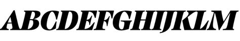 Swear Display Black Italic Font Decorative Display Modern What Font Is