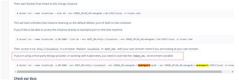 Connecting To A MongoDB Server With Authentication Enabled Issue RocketChat Rocket