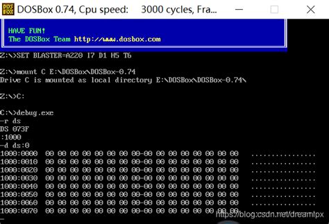 汇编实验二 用机器指令和汇编指令编程（mov Ssax） Csdn博客
