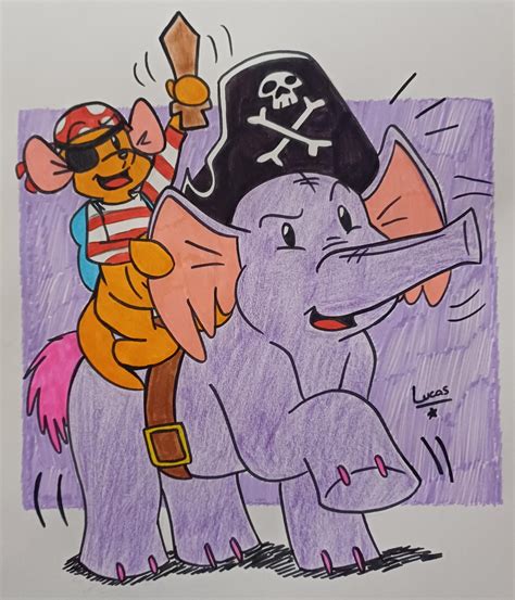 Roo N Lumpy Poohs Heffalump Halloween Adventure By L21fanarts On Deviantart