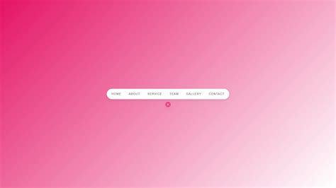 Create A Navbar Animated Using Html Css And Js Youtube