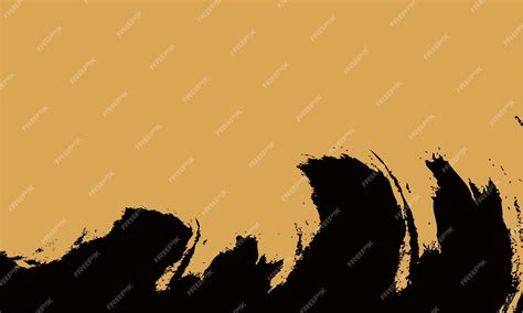 Premium Vector Abstract Orange Grunge Scratch Background Template