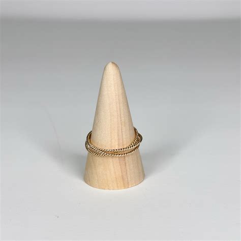 Twisted Fidget Spinner Ring Halie And Co