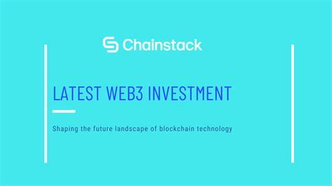 chainstack secures key investment to fuel web3 infrastructure