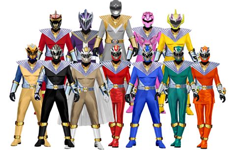 Cosmic Fury Ranger 12 Team by akusama455 on DeviantArt