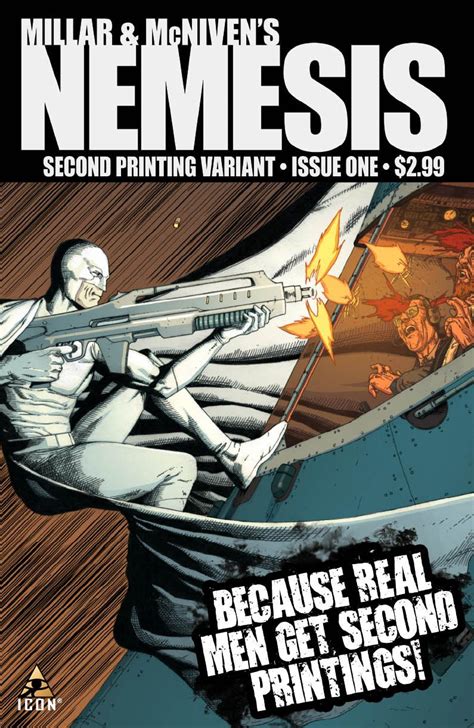 Nemesis 1 Segundo Variente De ImpressÃo Comics Marvel Comic Books