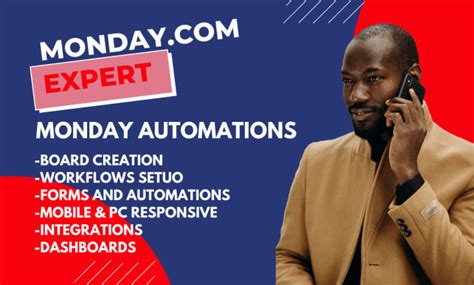 setup monday com project management automation and integration with