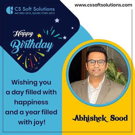 Cs Soft Solutions India Pvt Ltd On Linkedin Birthdaywish Cssoftsolutions 22 Comments