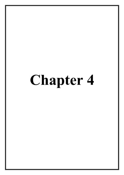 Doc Chapter 4 Analysis And Interpretation Of Data