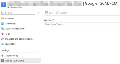 Fcm Configuration For Azure Notification Hub Damirs Corner