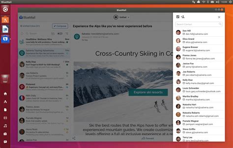 Install BlueMail For Linux Using The Snap Store Snapcraft