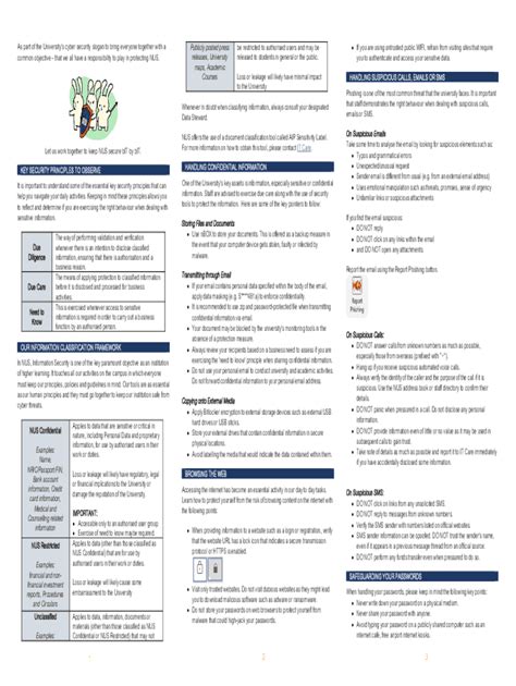Fillable Online As Part Of The Universitys Cyber Security Slogan To