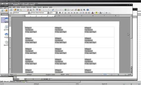 Printing Address Labels In Libreoffice Youtube Intended For Sticker Label Printing Template 10