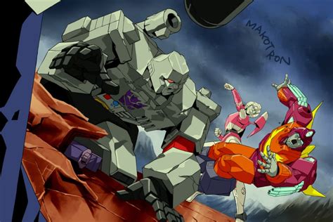 Megatron Arcee And Hot Rod Transformers Drawn By Makoto Ono Danbooru