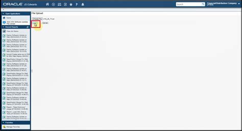 deploying cumulative software application updates using the web client