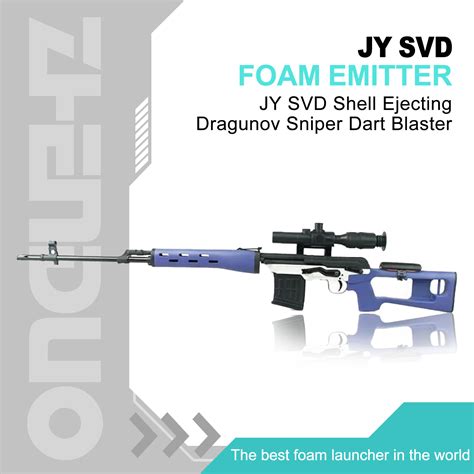 Ultimate Foam Sniper Rifle Svd Shell Ejecting Dart Blaster