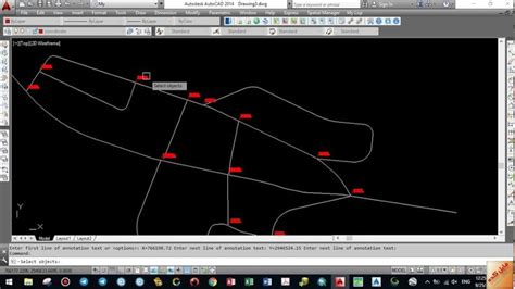 Lisp Autocad Intersection Coordinate Xy لیسپ اتوکد نمایش اتوماتیک مخ Living Room And