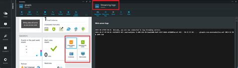 Kudu Portal On Azure Web Sites Vs New Azure Portal Return GiS