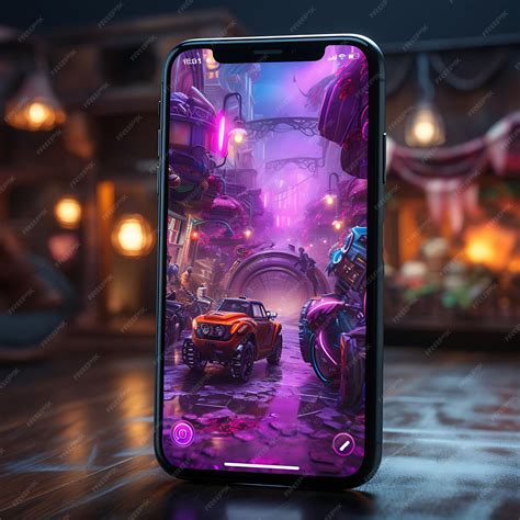 Premium Ai Image Mobile App Design Of Gaming Multiplayer Game App Design Dynamic Theme With