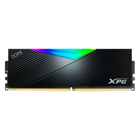 Memória Ram Xpg Lancer Rgb 16gb 6000mhz Ddr5 Cl30 Preto