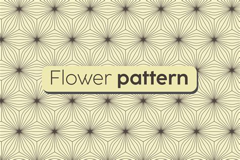 Flower Hex Polygon Seamless Pattern Graphic By Lively Spring · Creative