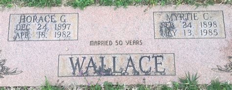 Horace G Wallace 1897 1982 Find A Grave Memorial