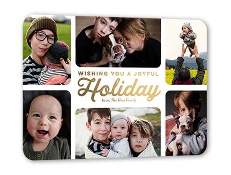 Rounded Corners Holiday Cards Shutterfly