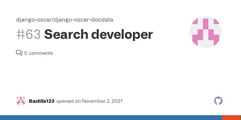 search developer · issue 63 · django oscar django oscar docdata · github