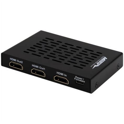HDMI Splitter With 1 Input And 2 Outputs And Built In Scaling 1 Ralphs