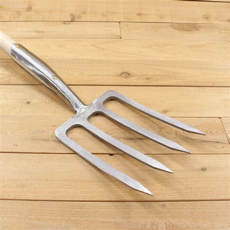 Large Garden Digging Fork With D Handle By Sneeboer Seaool