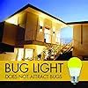 TCP 5W Equivalent LED Yellow Bug Light Bulbs Non Dimmable Amazon Com