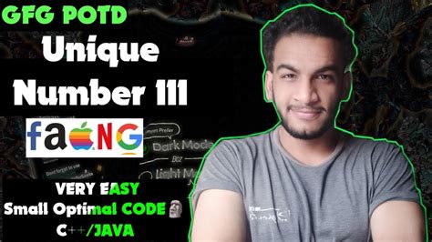 unique number iii gfg potd 24 04 25 gfg problem of the day youtube
