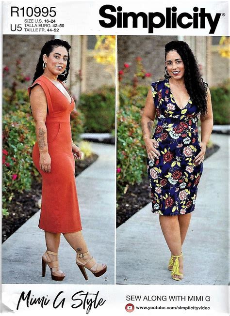 Simplicity Mimi G Style Pattern 9261r10995~misses Mimi G Style