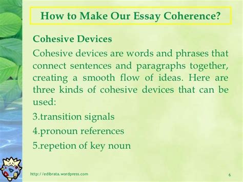 Essay Writing Unity And Coherence