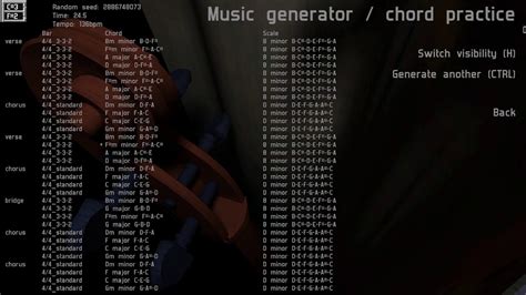 Procedural Music Generator Basic Song Structure Youtube