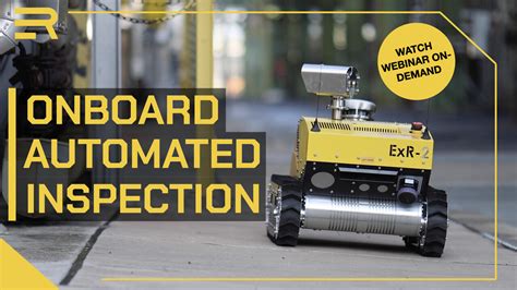 Energy Robotics On Linkedin Easily Onboard Automated Inspection Watch Webinar On Demand