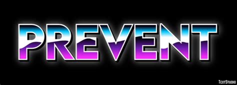 Prevent Text Effect And Logo Design Word