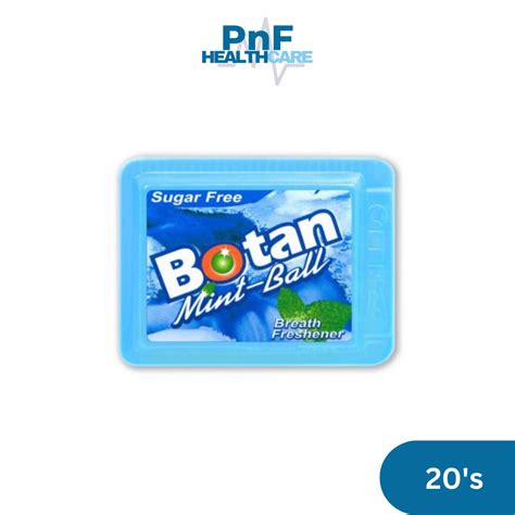Botan Mint Ball Breath Freshener โบตัน มินท์บอล เม็ดอม ลูกอม รสมินท์
