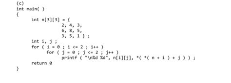 Solved C Int Main Int N 3 3 2 4 3 6 8 5 3