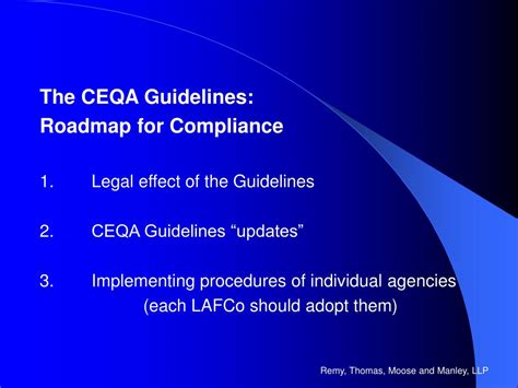 PPT CEQA FUNDAMENTALS For LAFCos PowerPoint Presentation Free Download ID 6655476