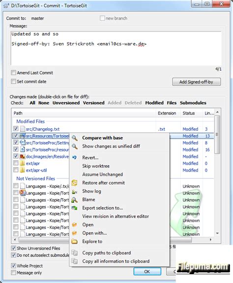 Download TortoiseGit Bit For Windows Filepuma Com