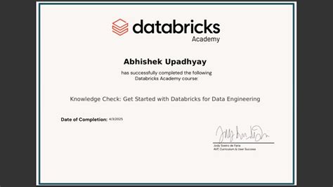Dataengineering Certification Databricks Bigdata Sql Careergrowth