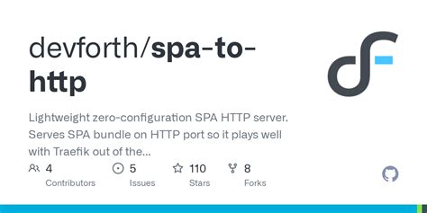 GitHub Devforth Spa To Lightweight Zero Configuration SPA Server Serves SPA Bundle