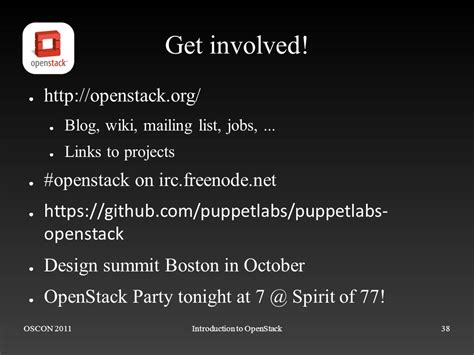 Introduction To OpenStack OSCON James Turnbull Puppet Labs Eric Day Rackspace Ppt