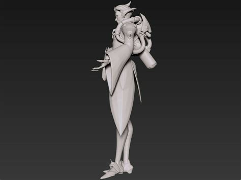 Free 3d File Overwatch Moira 🎮・3d Printer Model To Download・cults