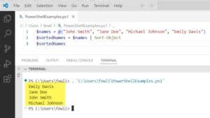 PowerShell Sort Object With Examples