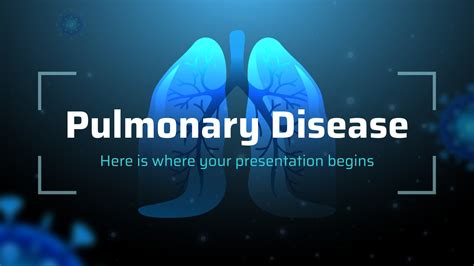 Pulmonary Disease Google Slides Theme PowerPoint Template
