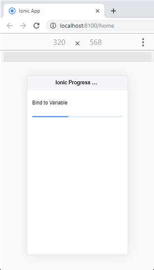 Ionic Progress Bar Online Tutorials Library List